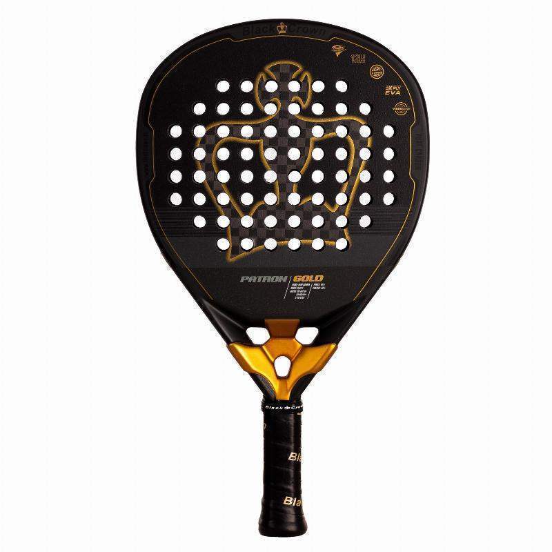 Pala Black Crown Patron Gold 2025 – Prime Padel Store
